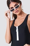 OW Swimsuit Noir | na-kd.fr